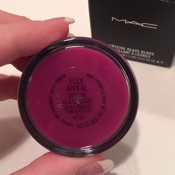 MAC Cosmetics | Makeup | Mac Crystal Gloss Flex Appeal Purple | Poshmark